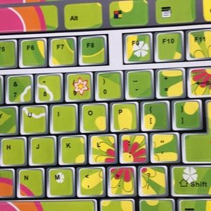 Funky Concepts | Storage & Organization | New Funkey Keyboard Stickers ...